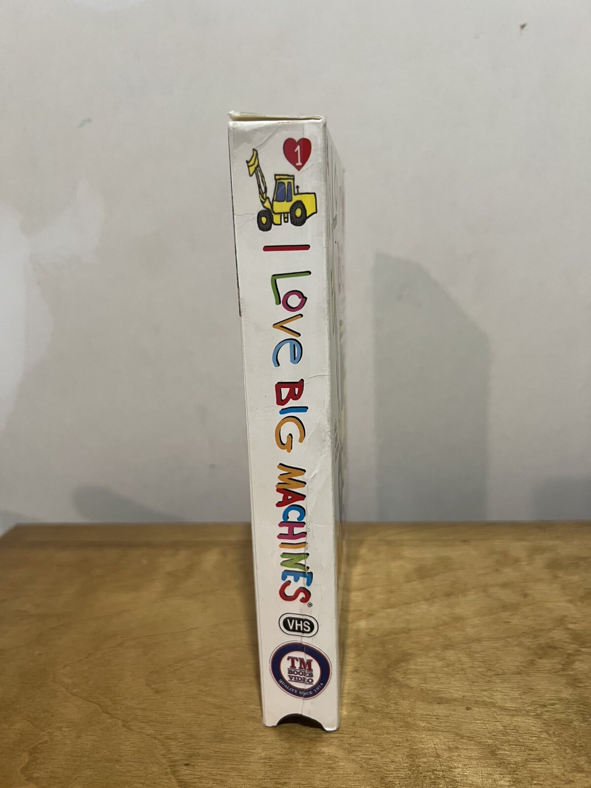 I LOVE BIG MACHINES VHS Tape TOM McComas Obscure Weird Rare Kids ...