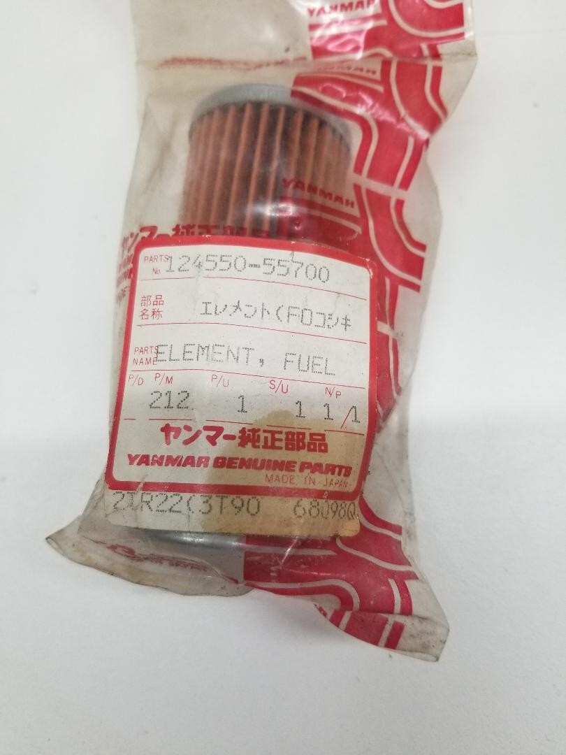 YANMAR 124550-55700 - Cross reference fuel filters
