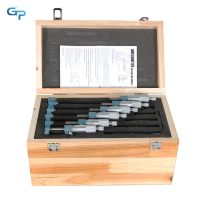 Outside Micrometer Set 0-6"/0.0001" Premium Precision & Carbide Tips ...