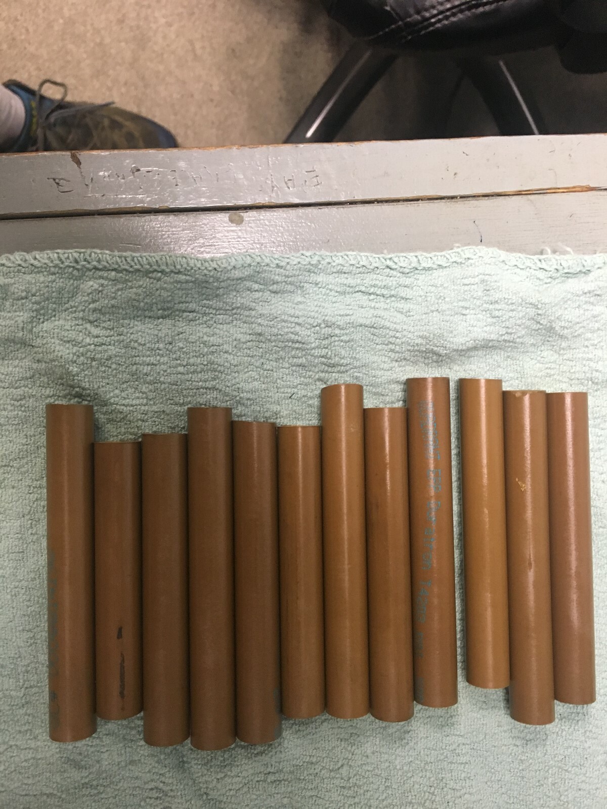 TORLON Natural Rod .500" 100 Pcs TOTAL GRADE 4203 | eBay