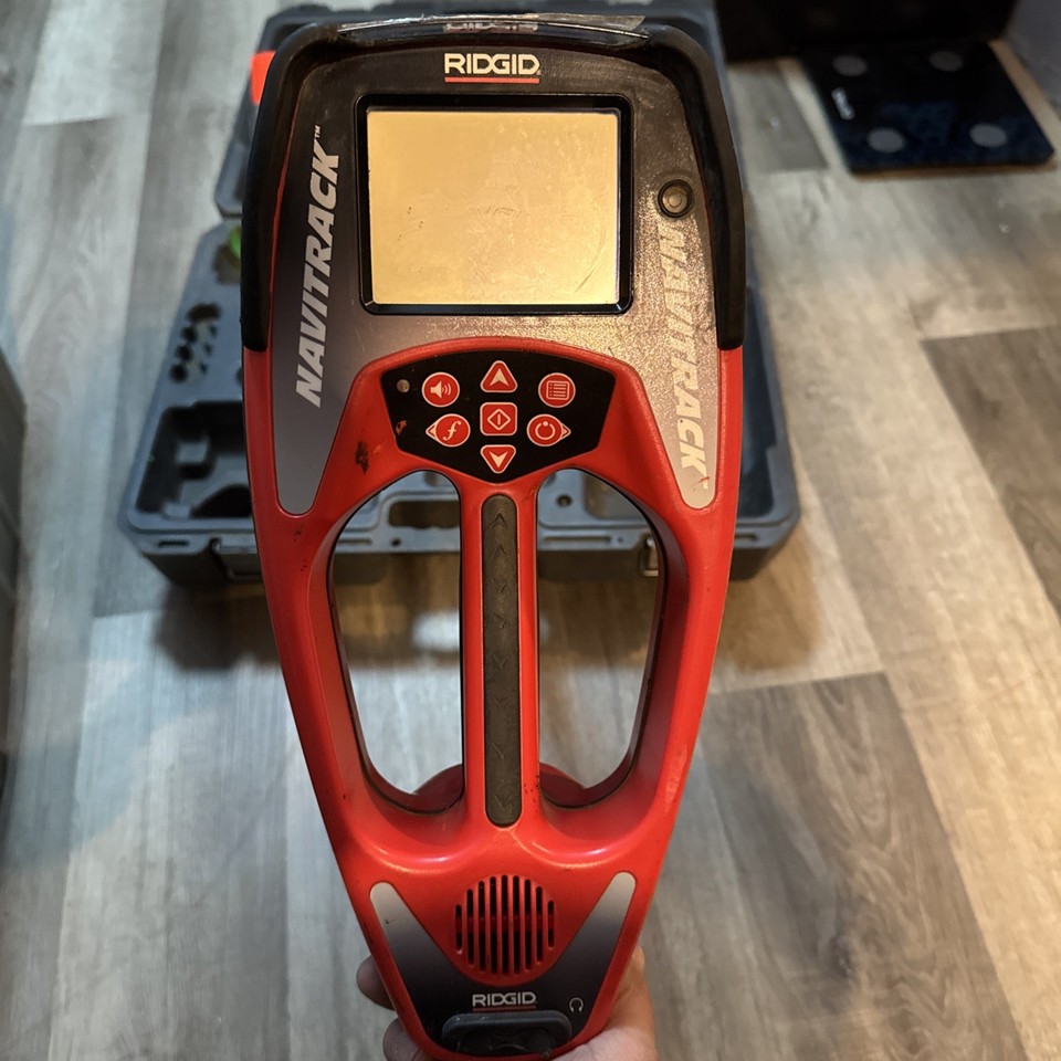 Ridgid Navitrack II 2 Locator system Cable Pipe Line Locator Receiver ...