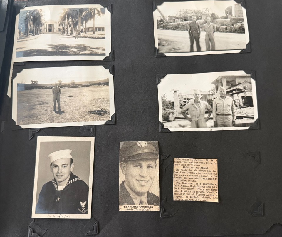 WWII Embossed Army Scrapbook Pacific Theater GI Photos, NewsClips ...