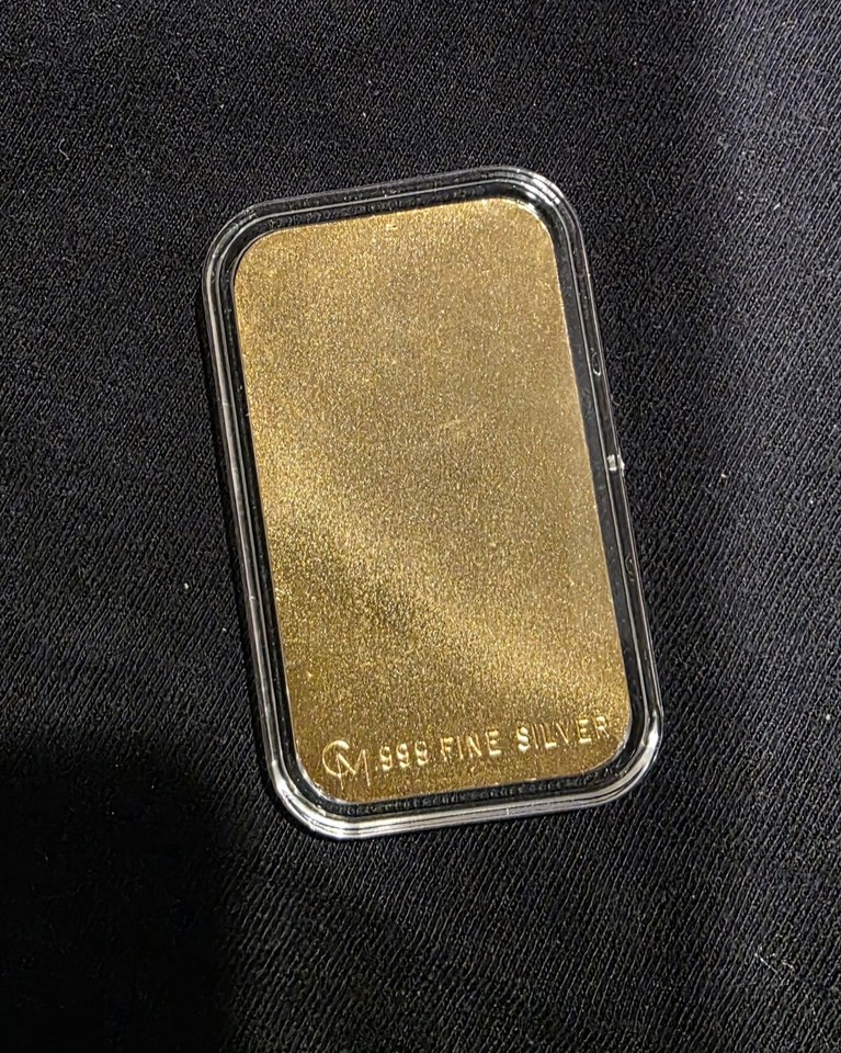 1 Oz Silver Art Bar Sad Clown Black Red White Gold ULTRA RARE SUPER ...