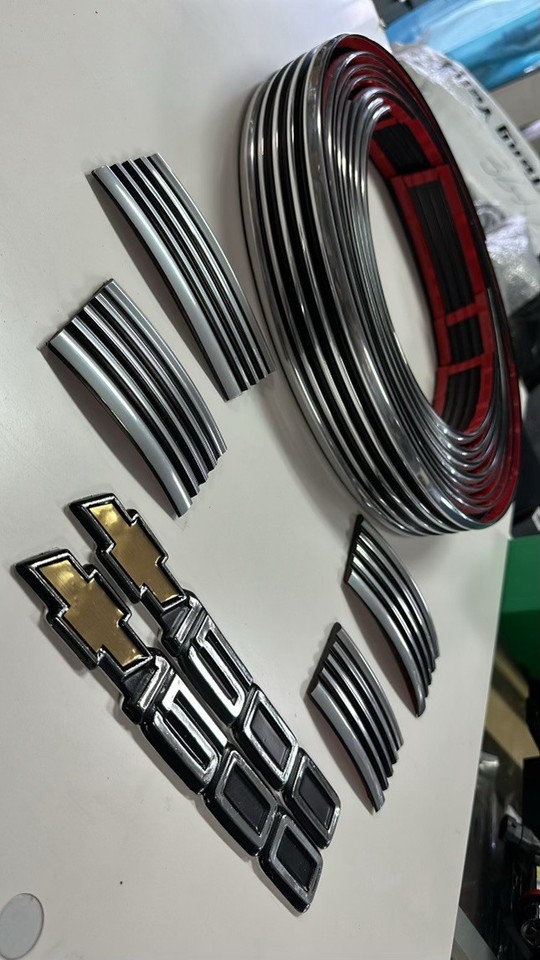 88-98 OBS Chevrolet Silverado Side Molding Pre Cut Single Cab w/ 2pc ...