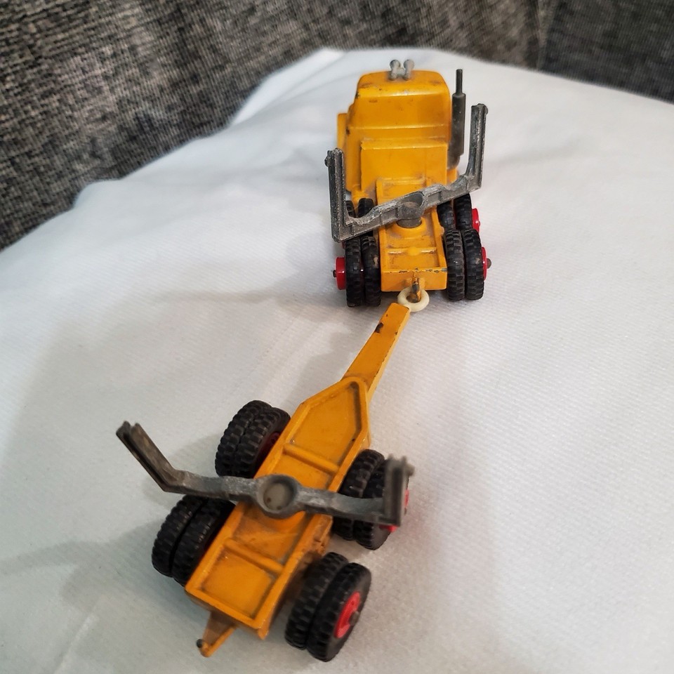 MATCHBOX KING SIZE K18 ASCOT STABLES KING SIZE PIPE TRUCK DINKY MCLEAN ...