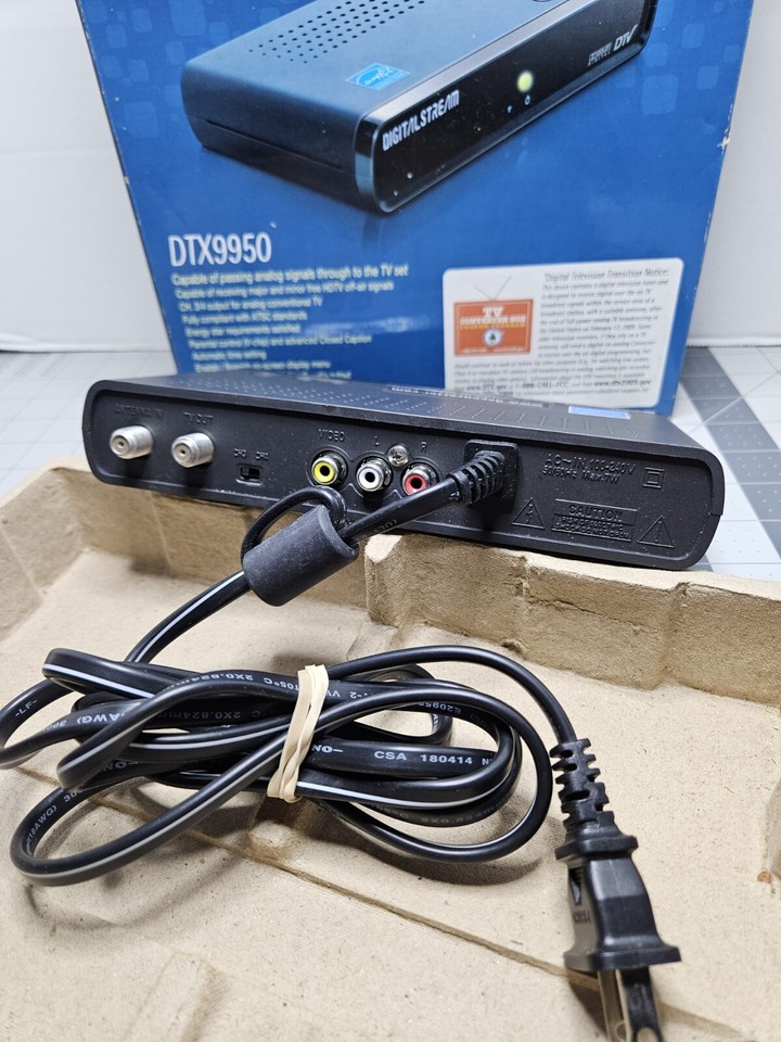 Digital Stream DTX9950 Analog Pass-Through Converter Box | eBay