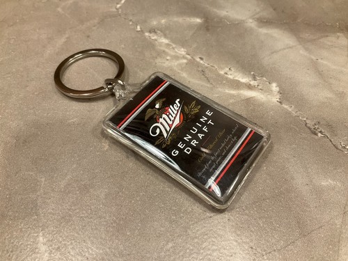 Miller Genuine Draft Beer Keyring Keychain Original | eBay