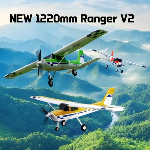 FMS Rc Plane for Beginner 1220mm Ranger EP V2 With Reflex V3 RTF For ...