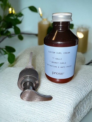 PROSE Custom Curl Cream 5.1 FL Oz Bouncy Curls, Definition & Anti-frizz ...