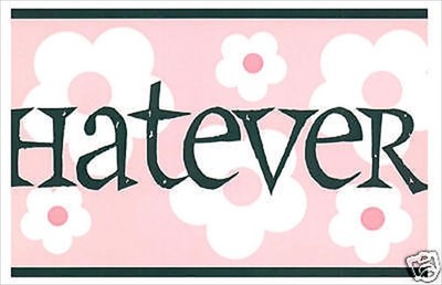 Girls Slang Words in Pink Mural Wallpaper Border SK6449BD | eBay