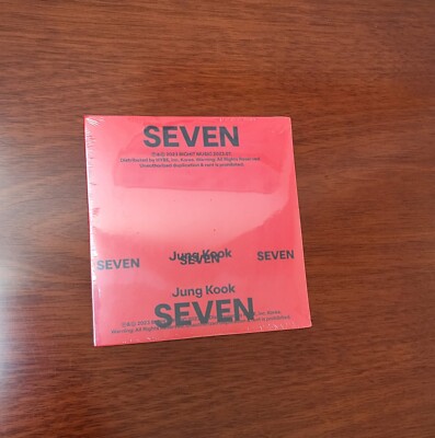 SEALED Jungkook (BTS) Seven Single CD | eBay