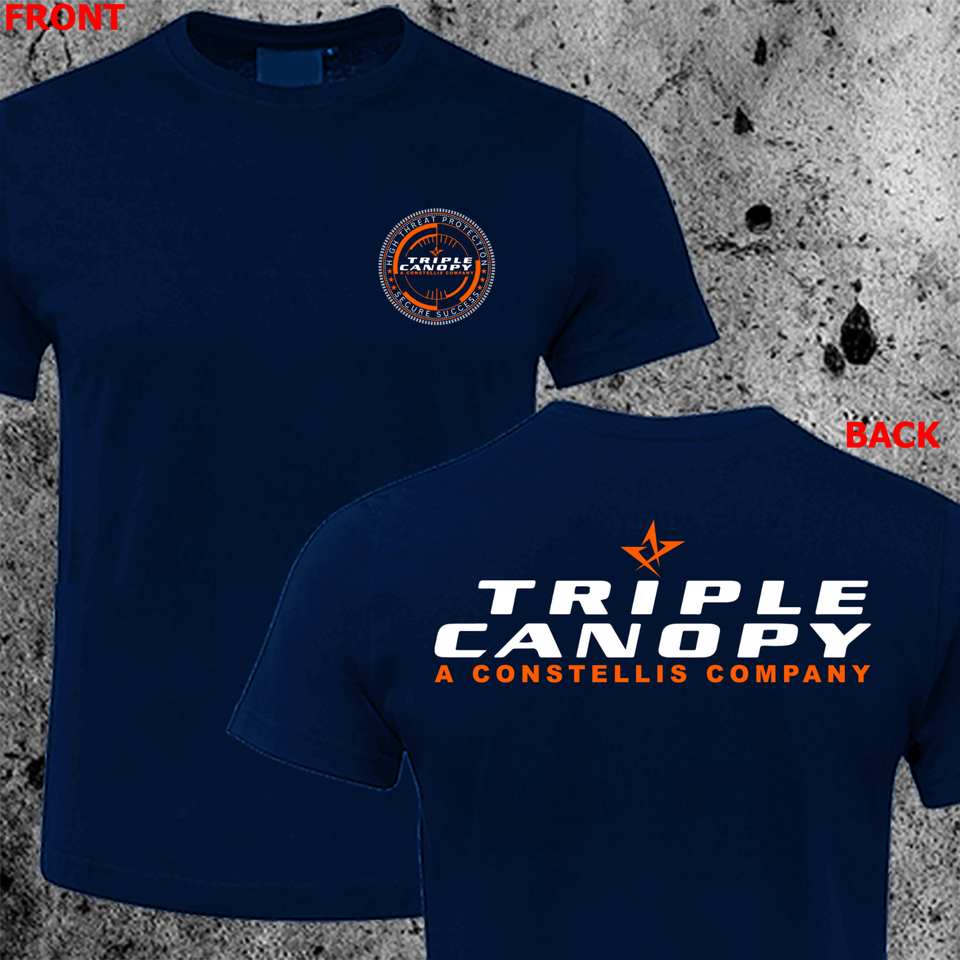 NEW Triple Canopy Constellis High Threat Protection Tshirt | eBay