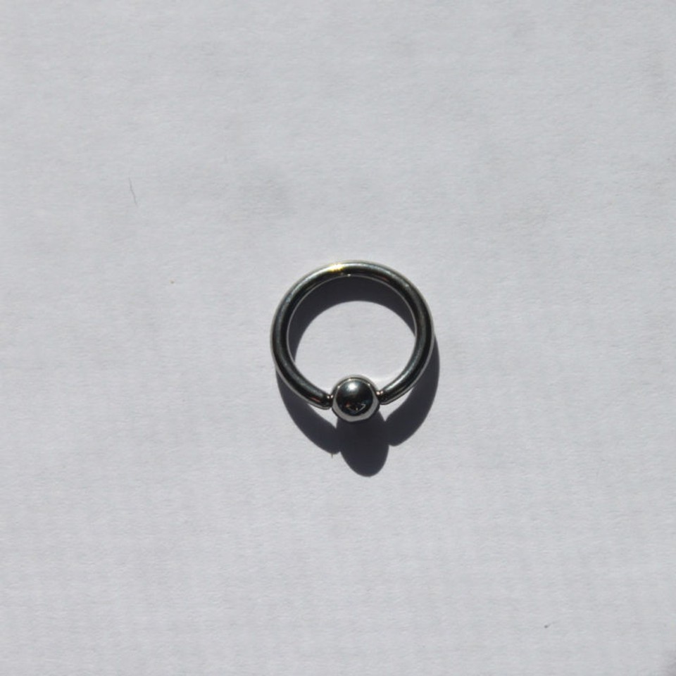 14g CBR Captive Bead Ring Body Piercing Stainless Steel | eBay