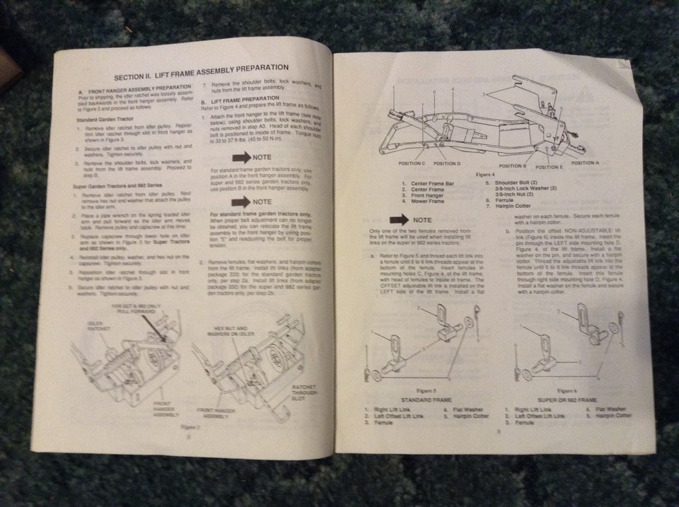 772-3988A - is a New Operators Manual For A Cub Cadet 336 46 Inch Mower ...