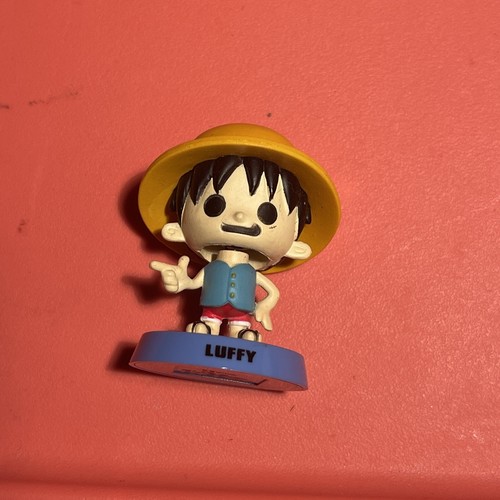 Luffy One Piece × Panson Works Full Face Jr. Swinging Head Figure Japan ...