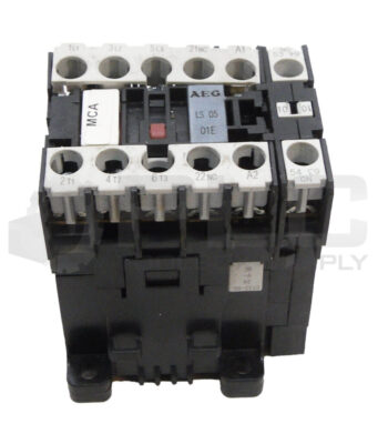 AEG LS 05.01 CONTACTOR 20A 600VAC 50/60HZ W/ HS 05.10 W/ C133-00 | eBay