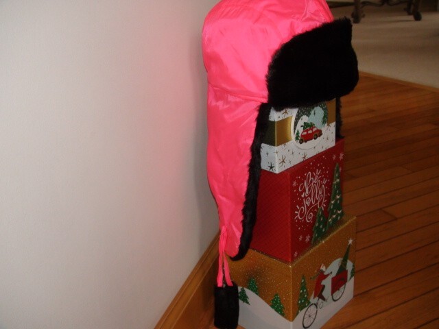 Women's Winter Faux Fur Hot Pink Russian Ushanka/Cossack Hat o/s Light ...