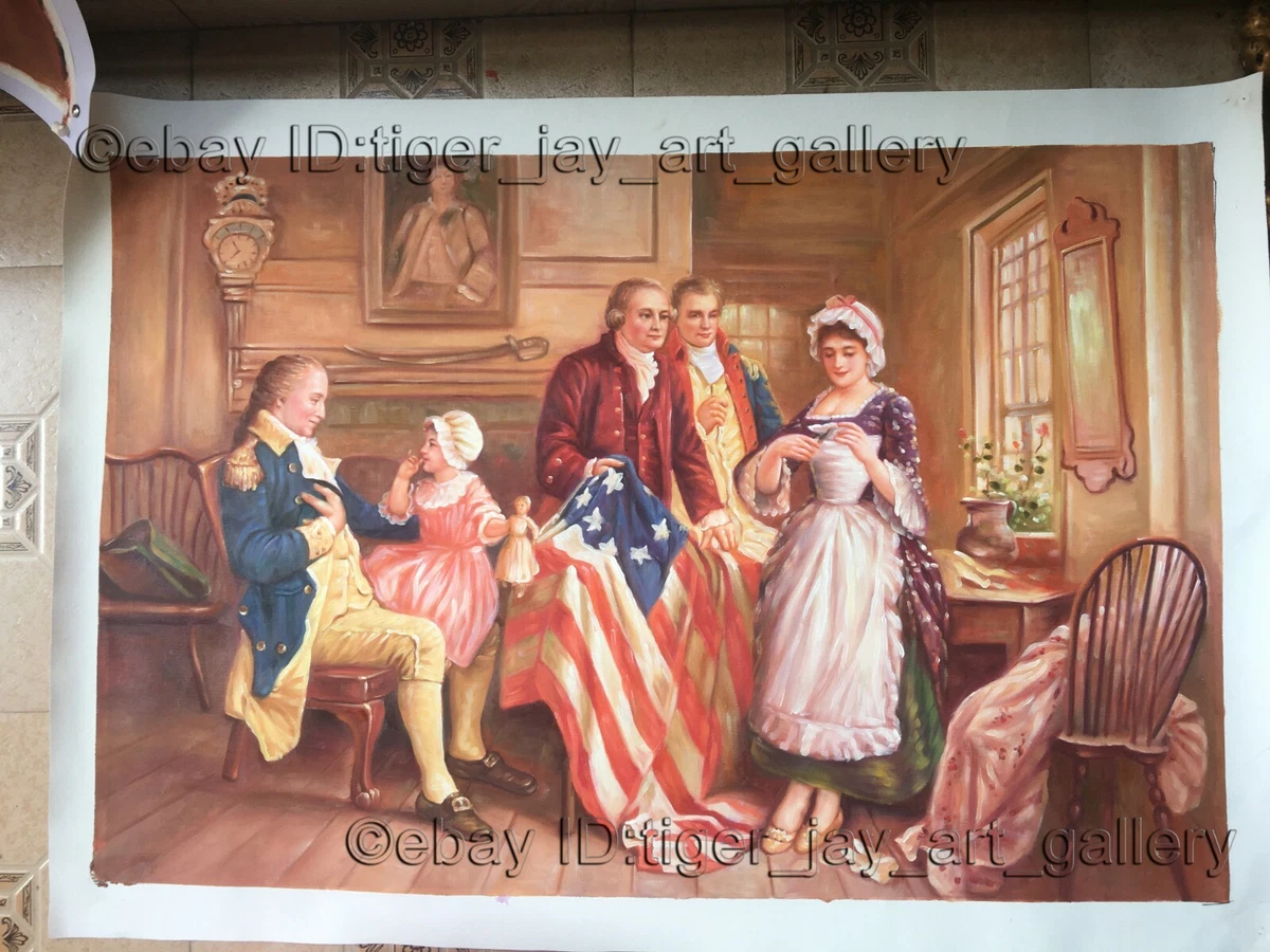 Betsy Ross Painting