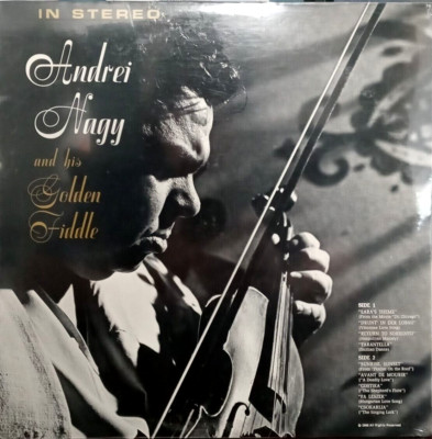 Andrei Nagy: And His Golden Fiddle - 1968 lp SEALED - Gypsy Folk / Fiddle | eBay