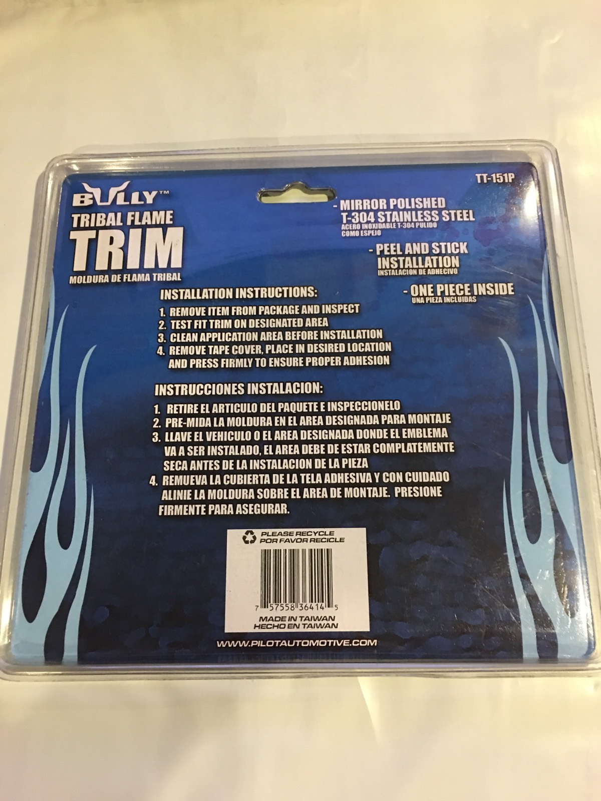 Bully Tribal Flame Emblem Stainless Steel Decal Chevy Hot/rods,Classic ...