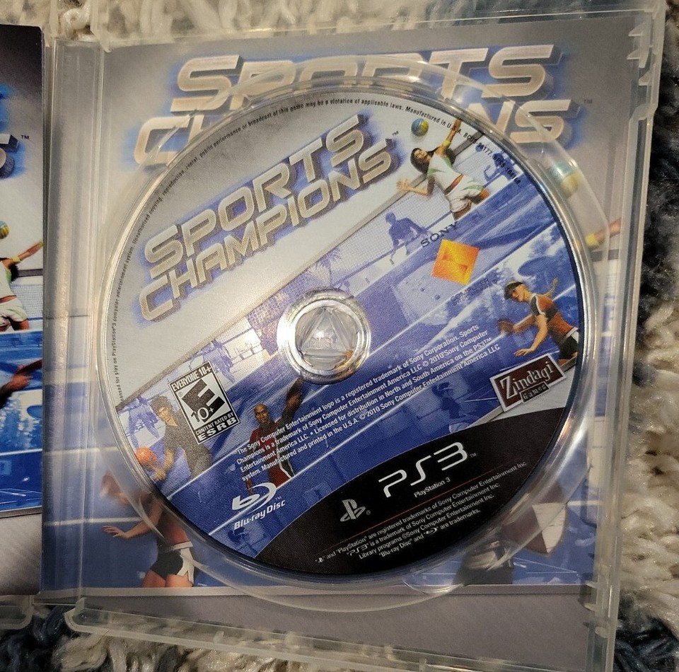 Sports Champions (Sony PlayStation 3, 2010) PS3 Complete 711719817727| eBay