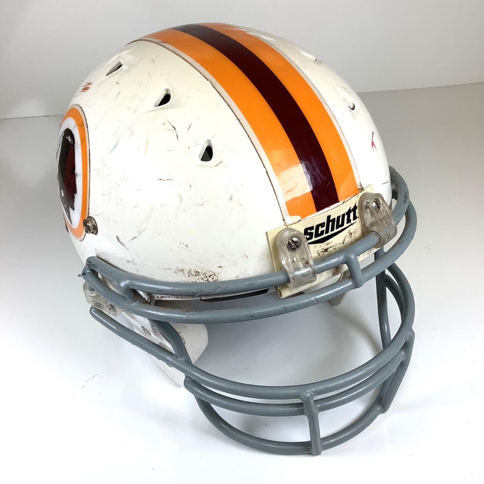 Vintage Schutt DNA Recruit Washington Redskins White Youth Vtg Helmet ...