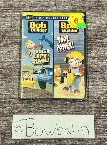 Bob The Builder - Kids DVD Double Feature Tool Power Dig Lift Haul New ...