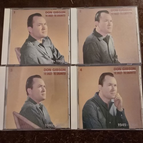 Don Gibson The Singer The Songwriter CD Boxset 1949-1960 Bear Family No ...