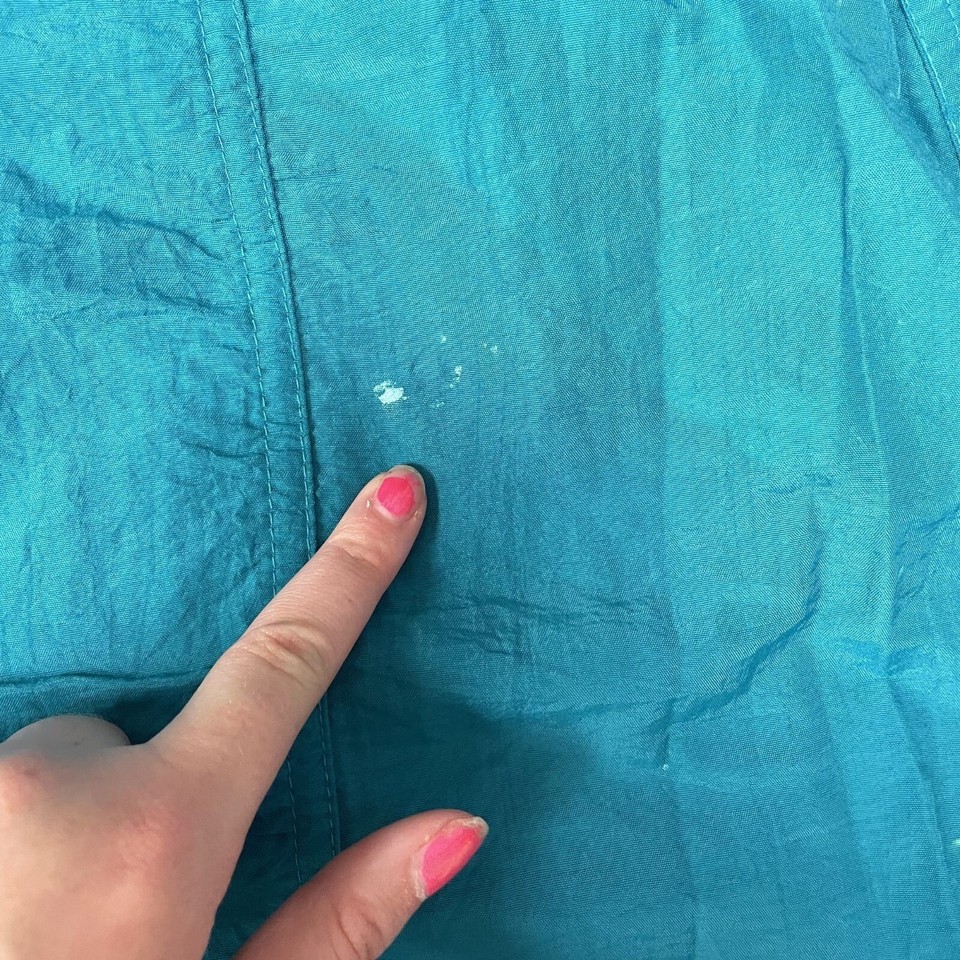 Vtg 80’s Speedo Men SHINY AQUA Blue Swim Trunks Beach Logo SURFER ...