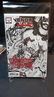 VENOM #26 - 4TH PRINT - Marvel Comics 2020 - 1st App Cameo B&W | eBay