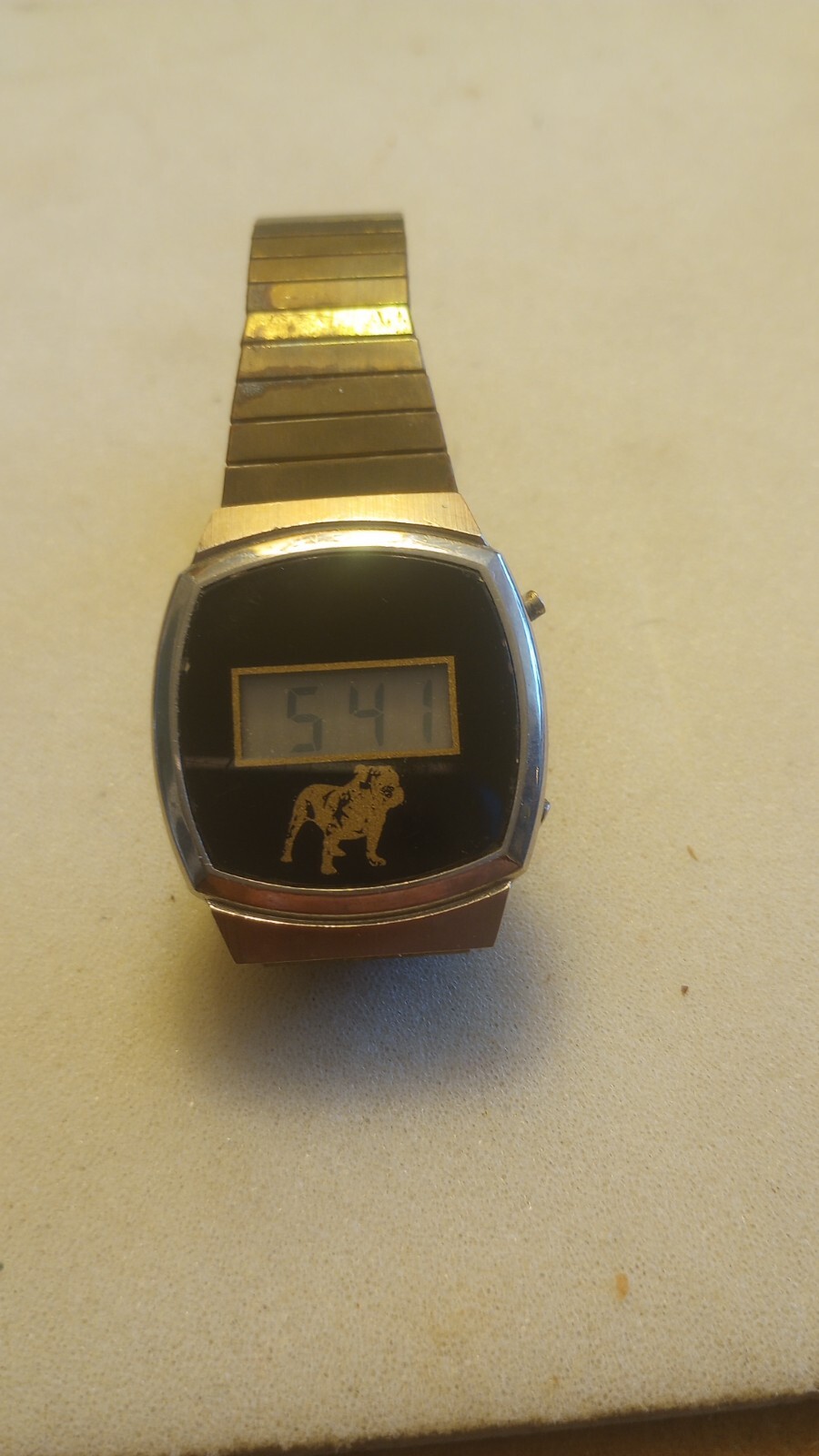 Vintage Rare Mack Truck "Gold Bulldog" Digital Wrist … - Gem