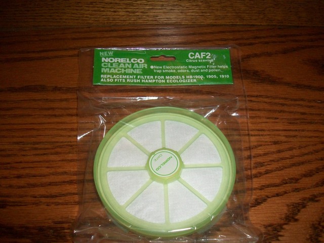 2 Norelco Clean Air Machine Filters Citrus Scented CAF2 for sale online ...