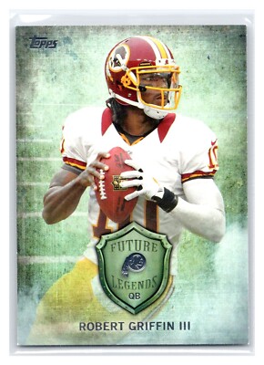 2013 Topps Robert Griffin III #FL-RG3 Future Legends Insert Washington ...