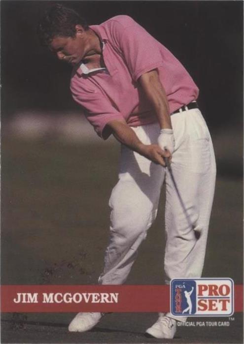 1992 Pro Set Golf - Jim McGovern #127 for sale online | eBay