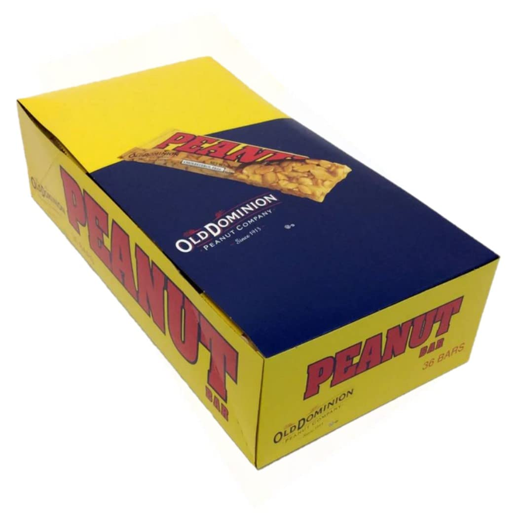 Old Dominion Peanut Block Protein 1.65 Oz Bars, Gluten Free, Handmade ...