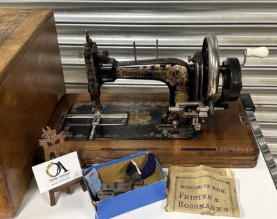 Antique Edwardian Period Frister & Rossmann Sewing Machine For W ...