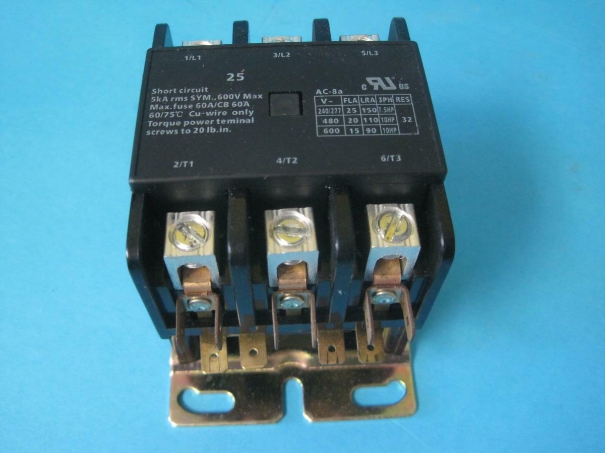 Square Coil Square D - 4 Pole, 40 Amp Inductive Load, 110 Coil VAC At ...