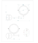Loywe Kosmetikspiegel 7/10/15-Fach LED Beleuchtung Wandmontage ...