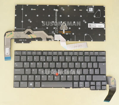 New UK Keyboard For Lenovo ThinkPad T14s Gen 3 21CQ 21CR Backlit no ...