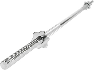 Sunny Health & Fitness 60-Inch Chrome Barbell Bar or High-Density Foam ...