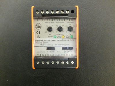 ifm electronic DD0116 ECOMAT 200 PULSE EVALUATION SYSTEM D100 POWER ...