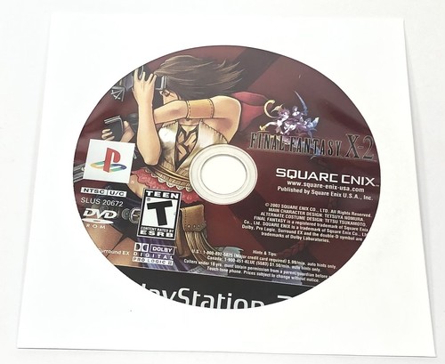 Ps2 Final Fantasy X-2 Game “Disc Only” (B9AD) | eBay