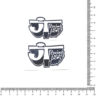 JT Racing sticker AHRMA Vintage Motocross VMX CR YZ RM KX Maico KTM ...