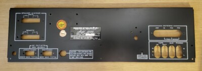 Marantz 2220 Receiver Rear Back Panel | eBay