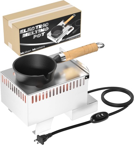 Molten Master LP-500 Lead Melting Pot 5lb Electric, Fast Heat ...