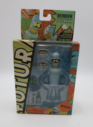FUTURAMA BENDER ACTION FIGURE 2008 TOYNAMI ROBOT DEVIL BULID A BOT | eBay