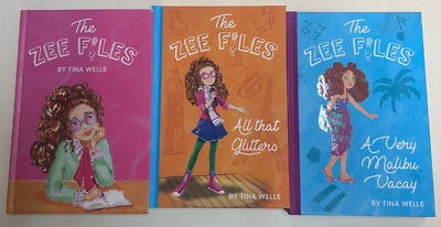 THE ZEE FILES Hardcover Book Series by Tina Wells 3 Books | eBay
