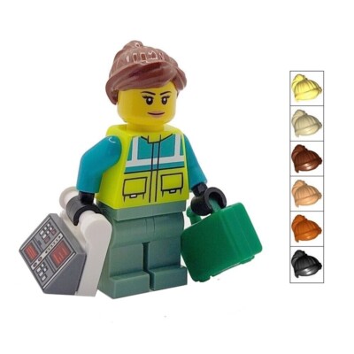 Genuine LEGO® Female Paramedic Gift Ambulance Hospital Minifigure ...