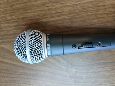 Lot of 3 Shure SM Microphones (SM58-S, SM58, SM48) | eBay