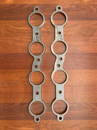 LS V8 1-7/8" INCH EXHAUST FLANGES LASER CUT 10MM STAINLESS STEEL | eBay ...